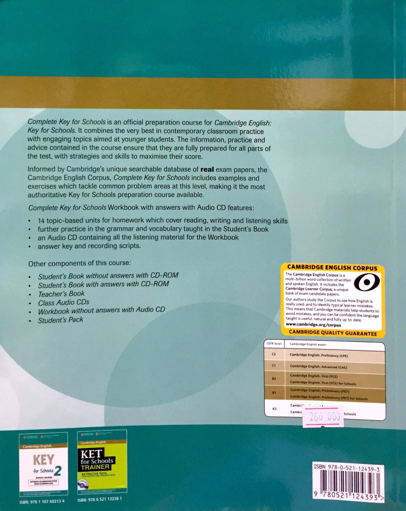 Complete Key for Schools Workbook with Answers with Audio CD - FAHASA.COM