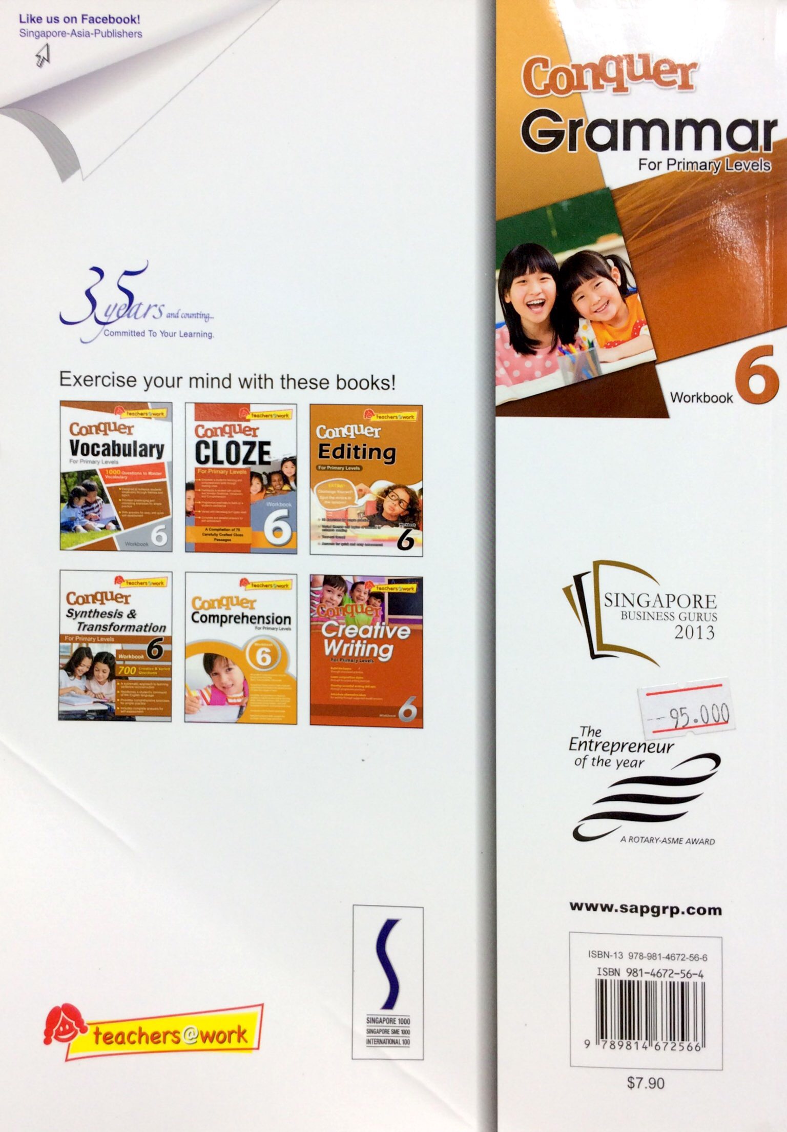 Conquer Grammar For Primary 6 - FAHASA.COM