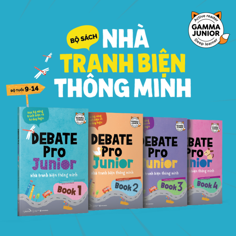 Debate Pro Junior: Nhà Tranh Biện Thông Minh Book3 - FAHASA.COM