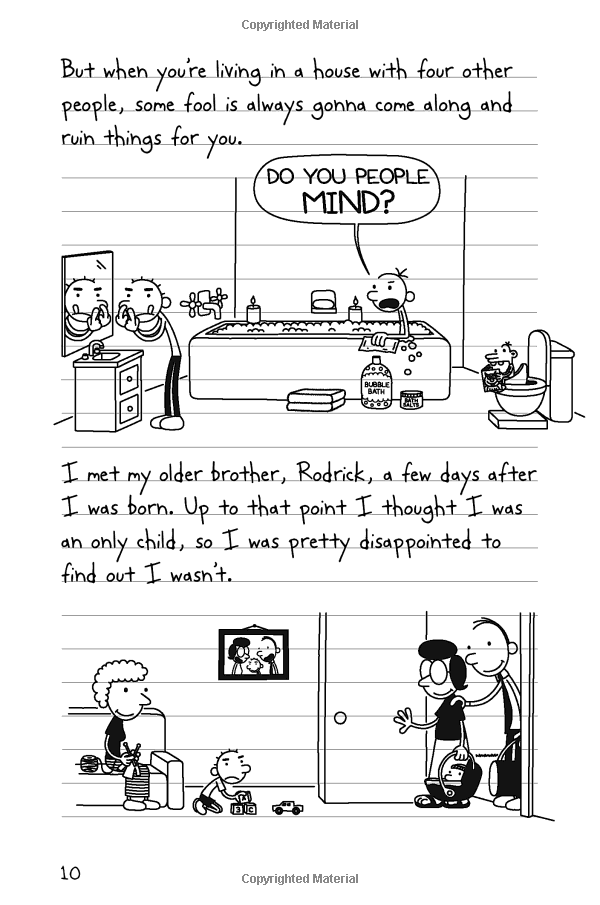 Diary of a Wimpy Kid: The Third Wheel (Book 7) Hardcover