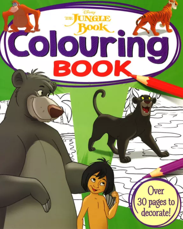 Disney Classics - The Jungle Book: Colouring Book