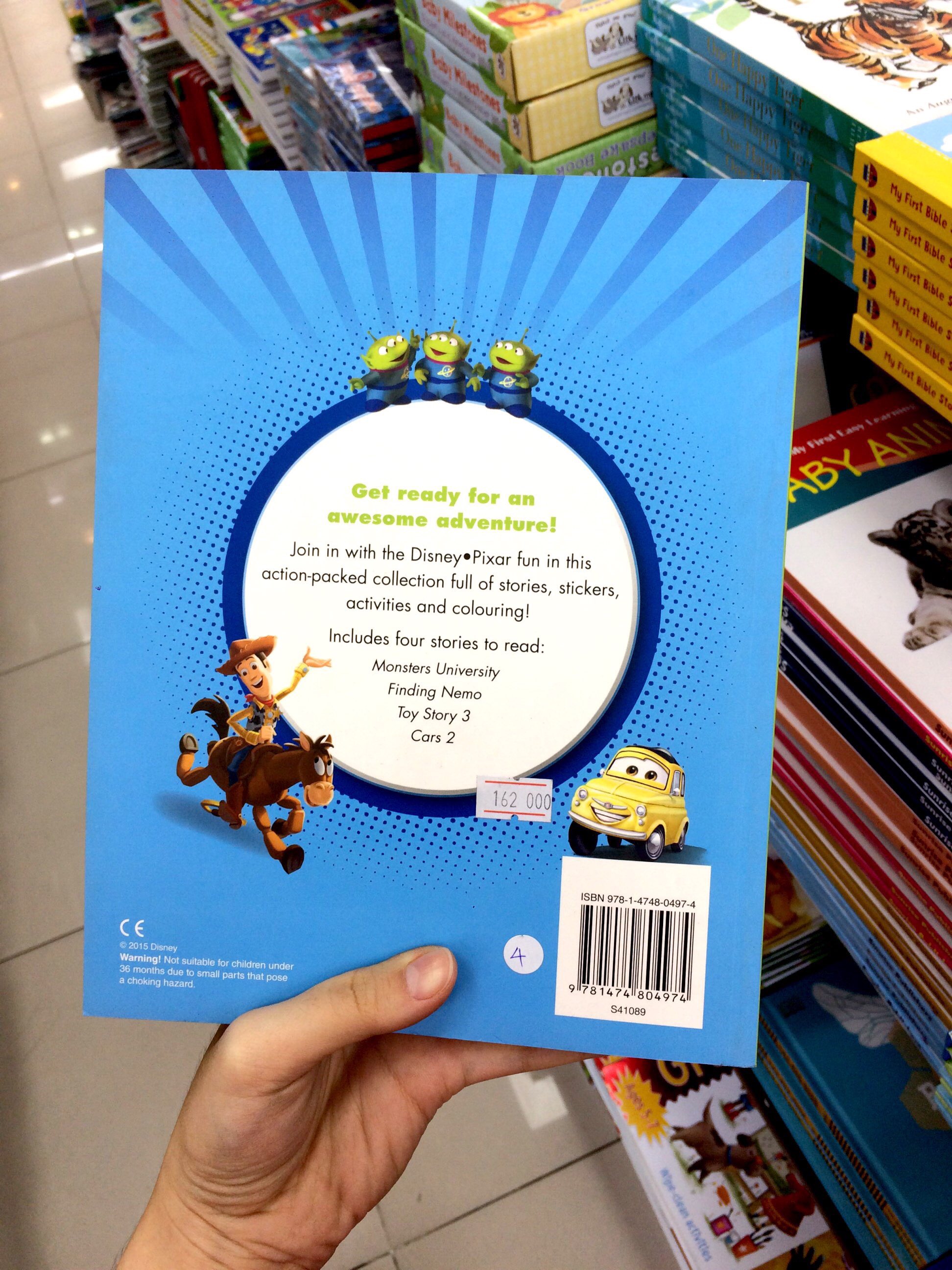 Disney Pixar Big Book Of Fun - FAHASA.COM