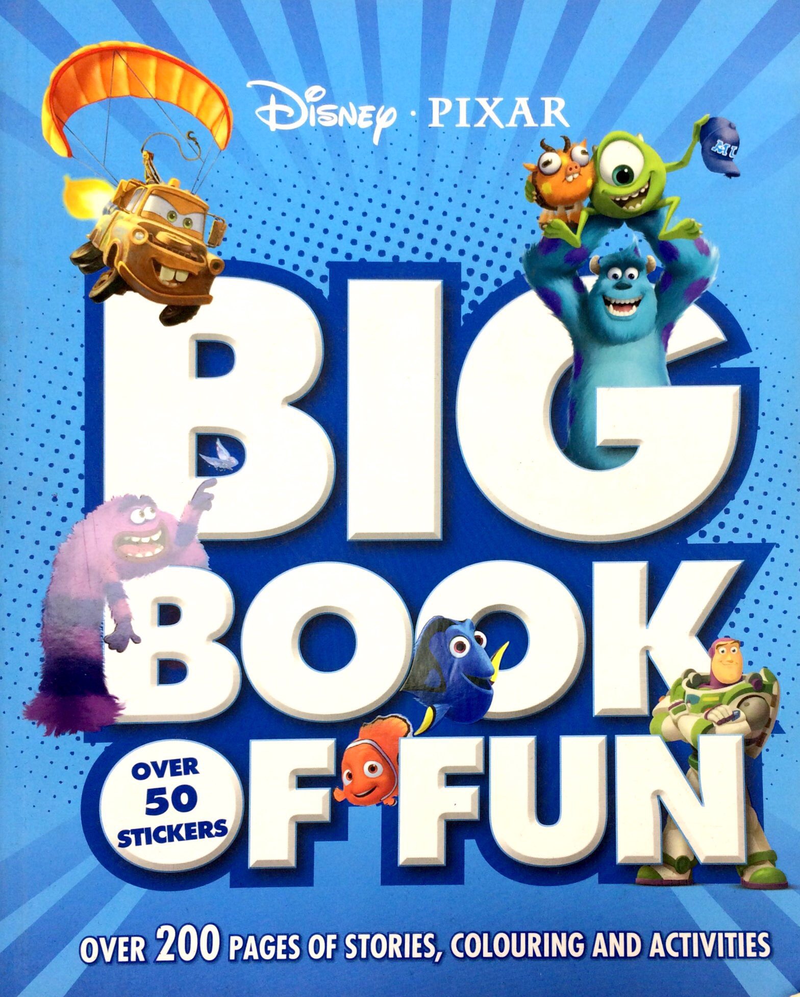 Disney Pixar Big Book Of Fun - FAHASA.COM