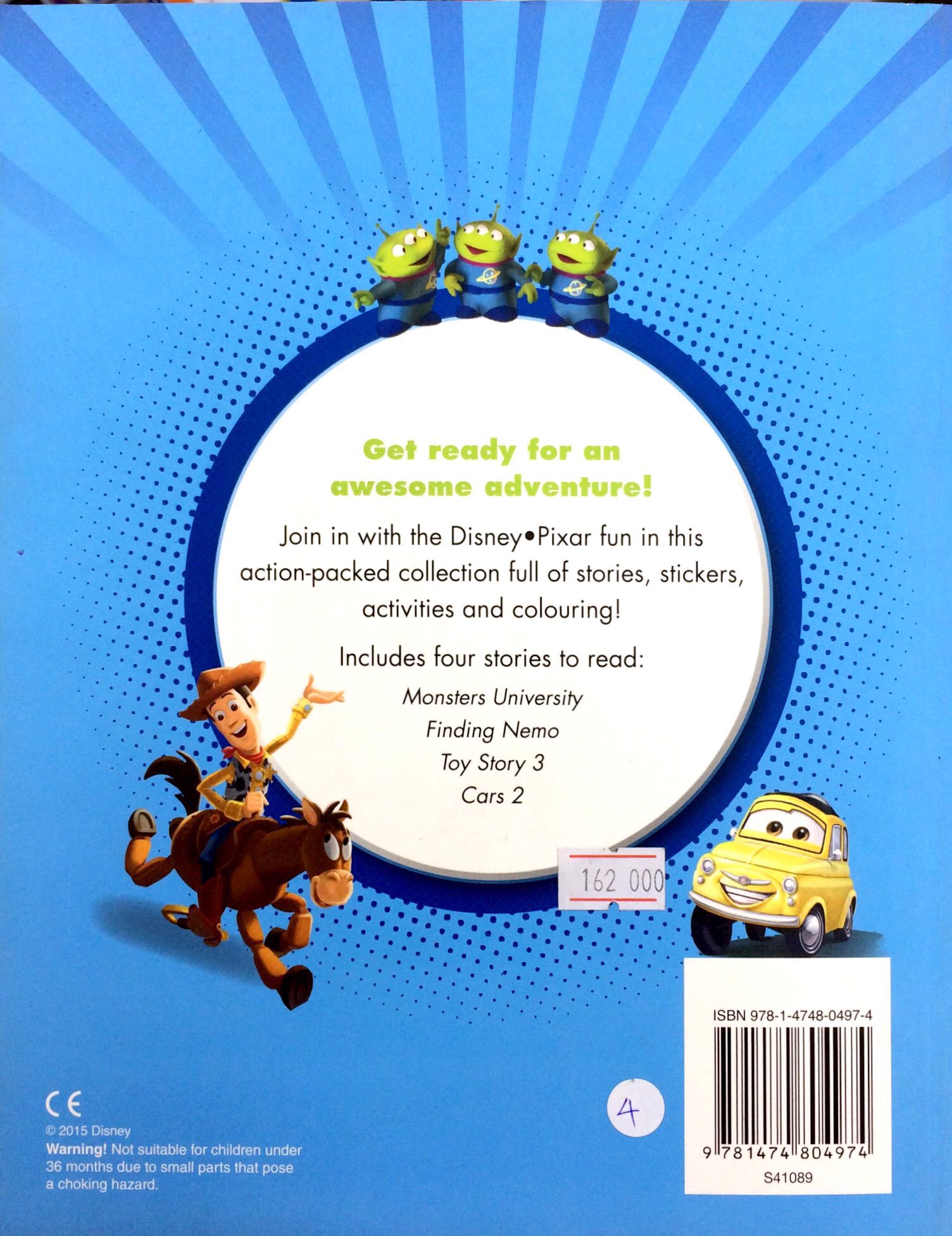 Disney Pixar Big Book Of Fun - FAHASA.COM
