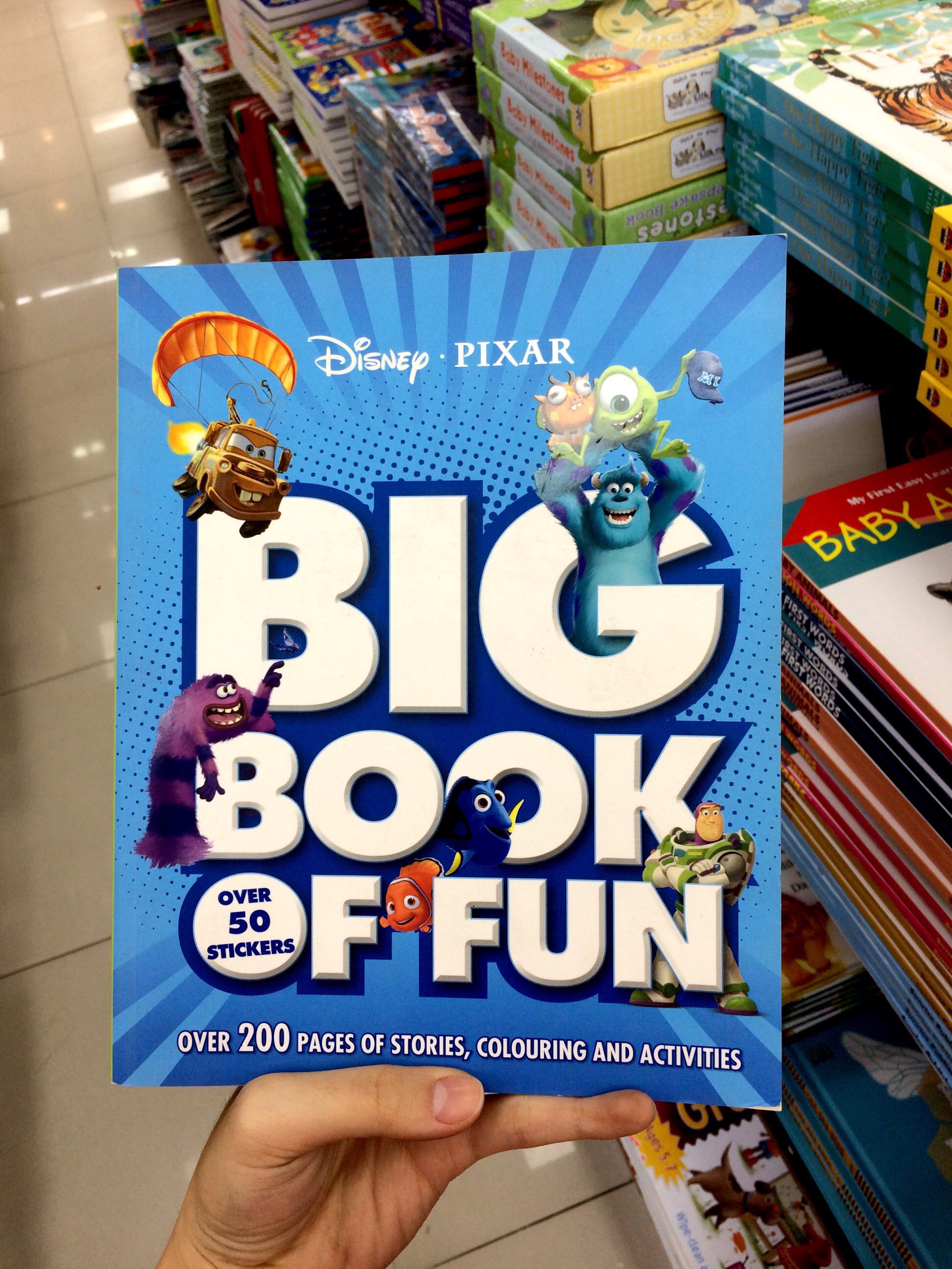 Disney Pixar Big Book Of Fun - FAHASA.COM