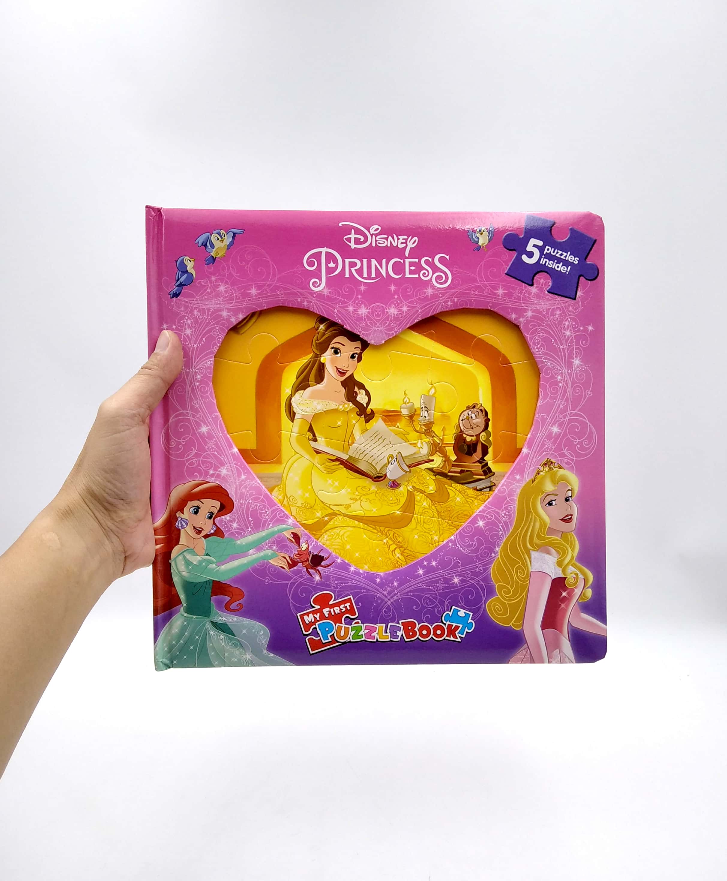 Disney Princess (Heart Shaped #3) My First Puzzle Book - FAHASA.COM