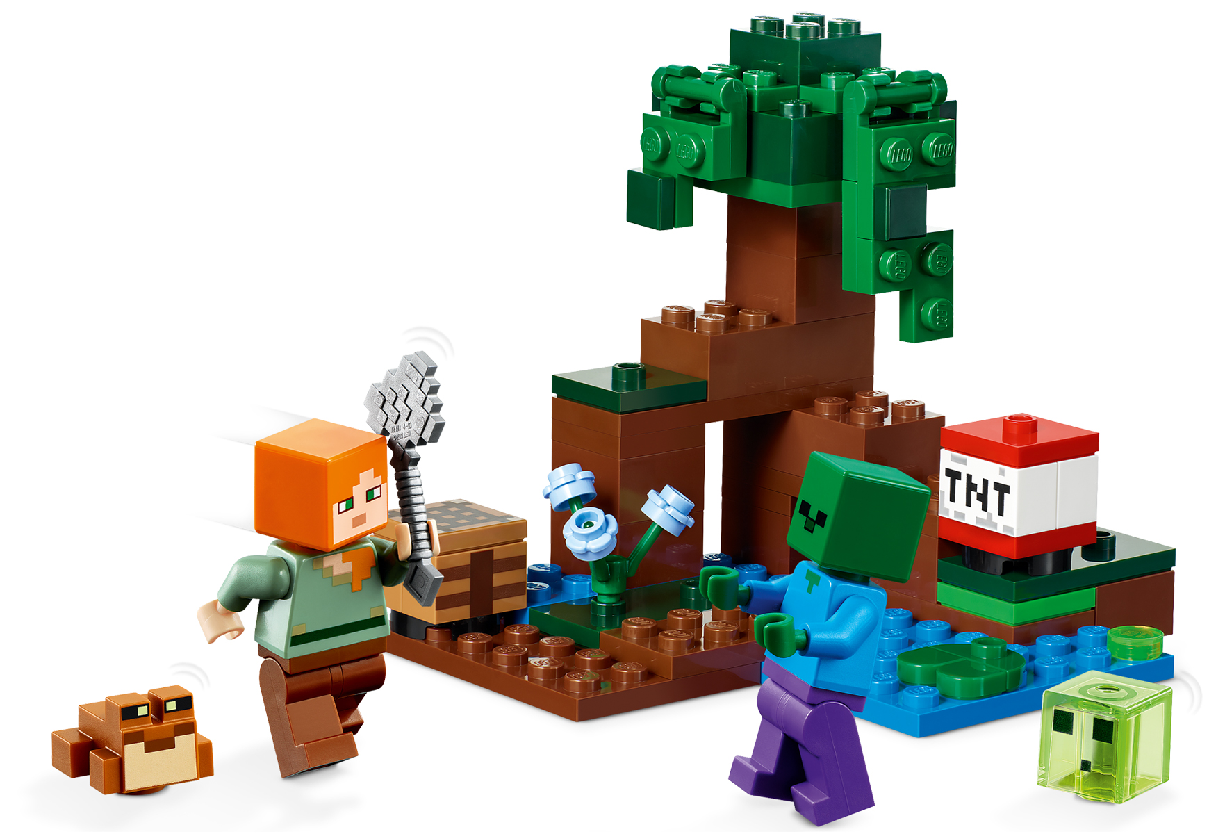Đồ Chơi Lắp Ráp Lego Minecraft 21240 - The Swamp Adventure (65 Mảnh ...
