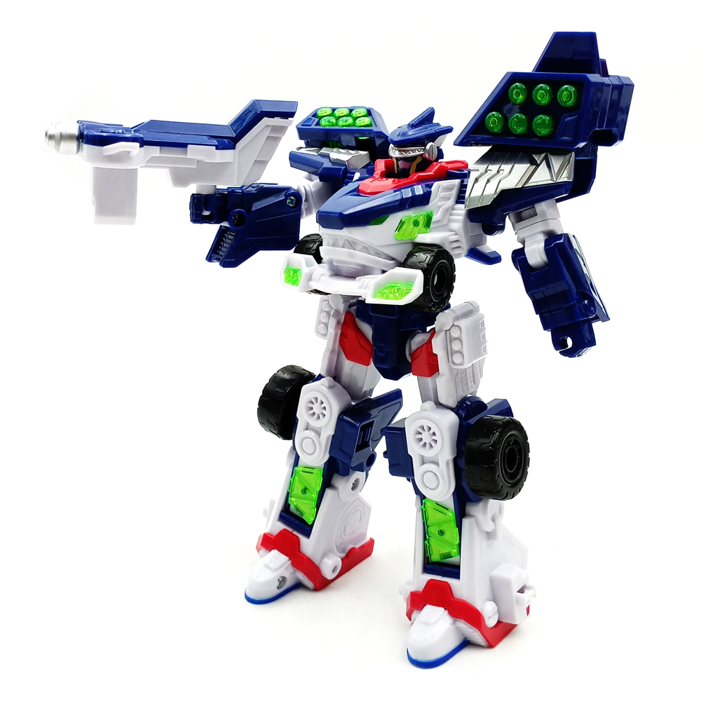 Đồ Chơi Mô Hình MINIFORCE - Robot Hộ Thần Rừng Xanh Cá Mập Cuồng Nộ ...