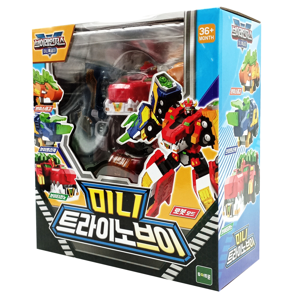 Đồ Chơi Mô Hình MINIFORCE - Robot Hộ Thần Tam Long Hợp Thể Trioh V ...