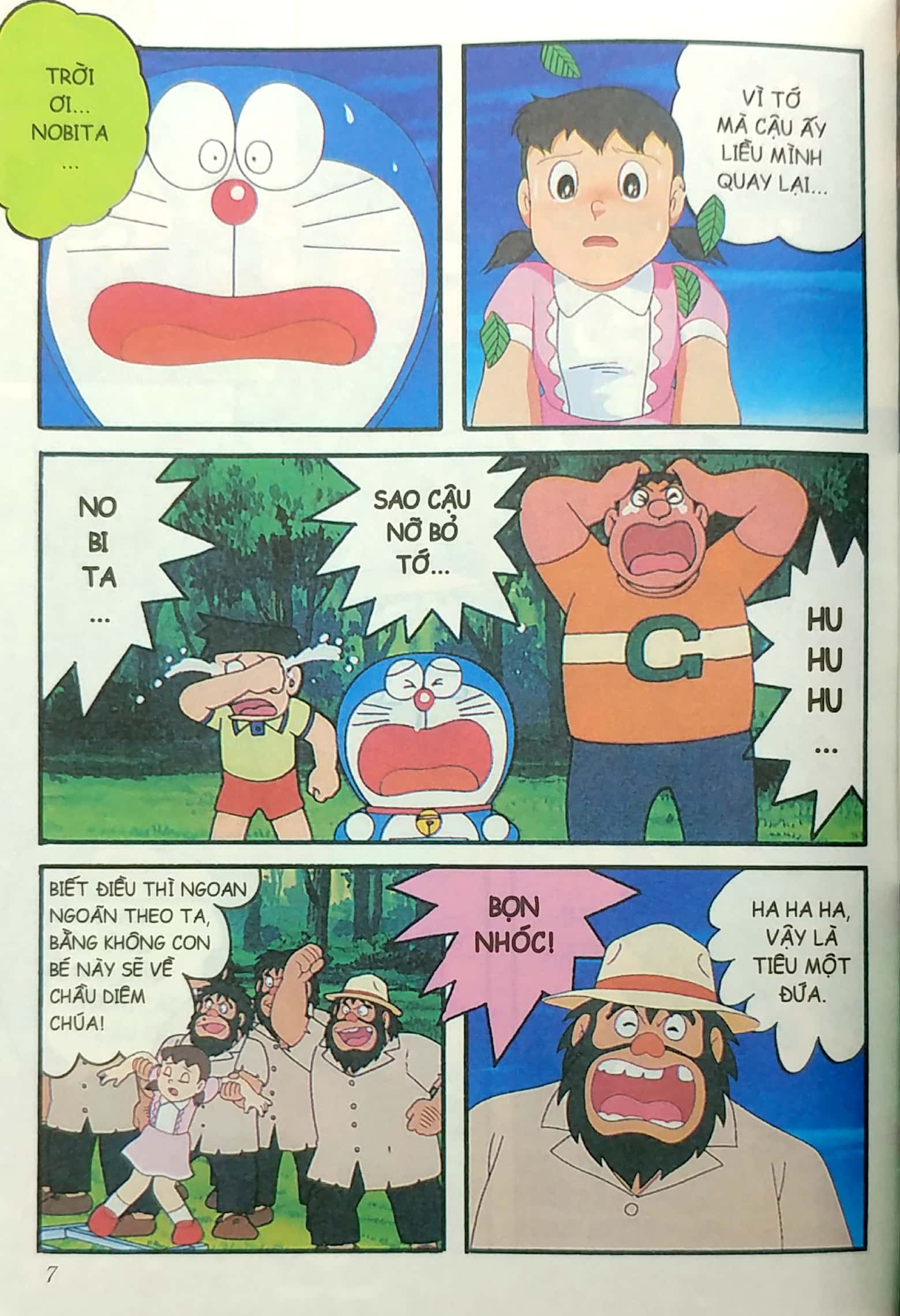Truyện Tranh Doraemon - Tranh Truyện Màu - Nobita Và Cuộc Phiêu Lưu Ở ...