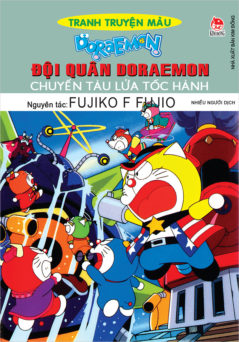 Truyện Tranh Doraemon Tranh Truyện Màu Đội Quân Doraemon Chuyến Tàu L Fahasacom