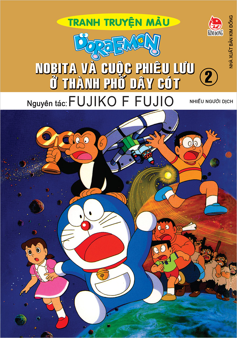 Truyện Tranh Doraemon - Tranh Truyện Màu - Nobita Và Cuộc Phiêu Lưu Ở ...