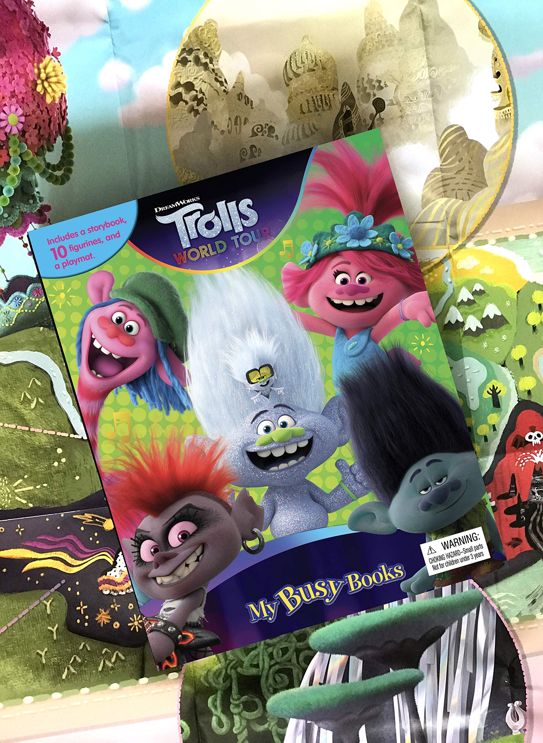 Dreamworks Trolls World Tour My Busy Books - FAHASA.COM