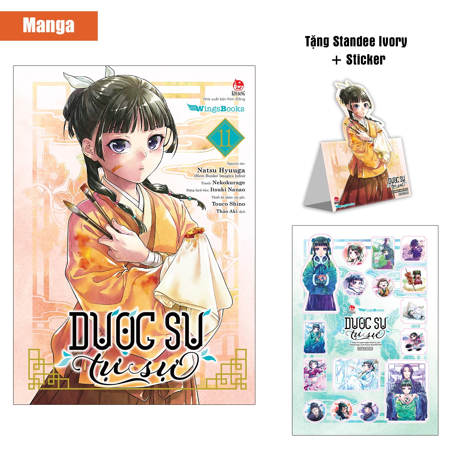 Truyện Tranh [Manga] Dược Sư Tự Sự - Tập 11 - Tặng Kèm Standee Ivory ...