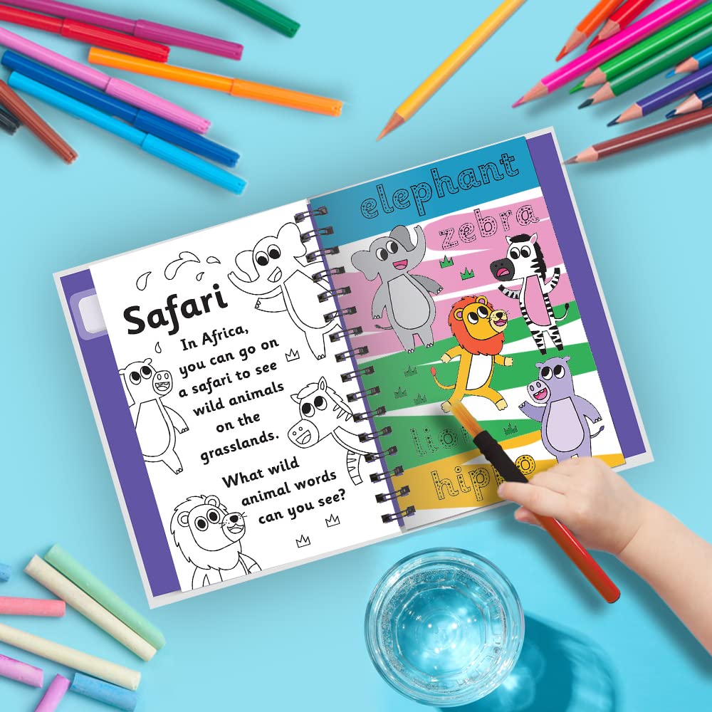 Early Learning Magic Water Colouring - Animal Friends First Words