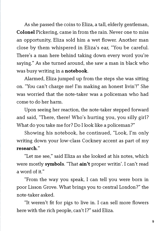 e-future Classic Readers Level 7 - Book 16: Pygmalion