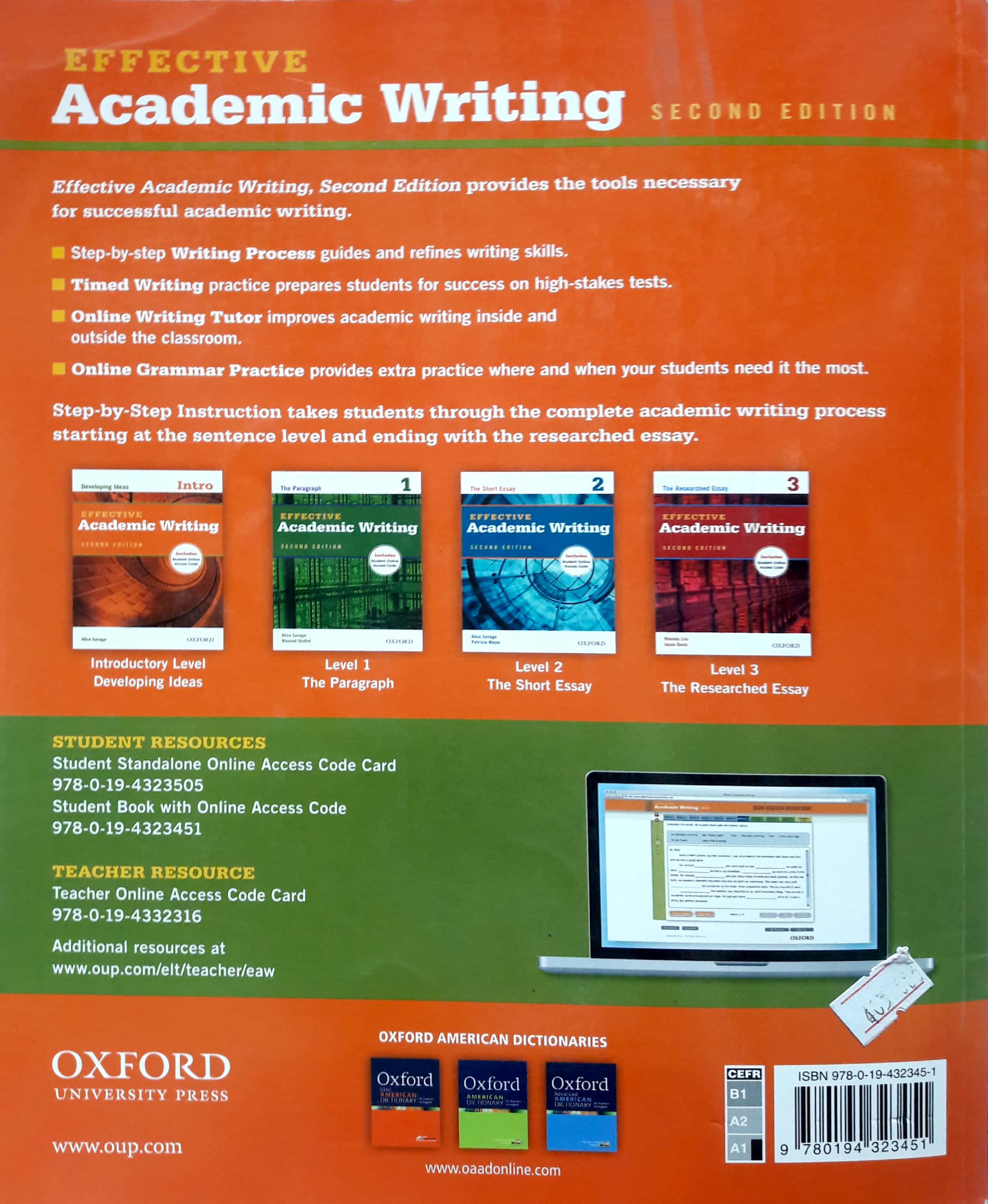 Effective Academic Writing Introductory Student Book with Access to ...