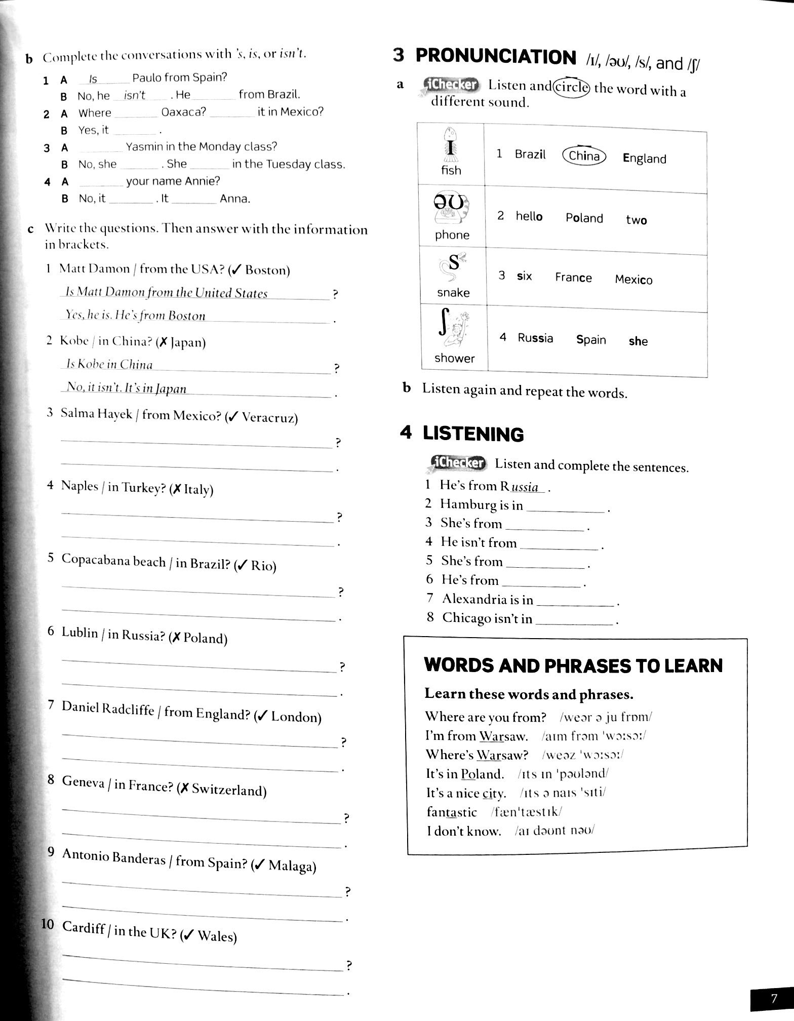 English File Beginner Workbook With Key