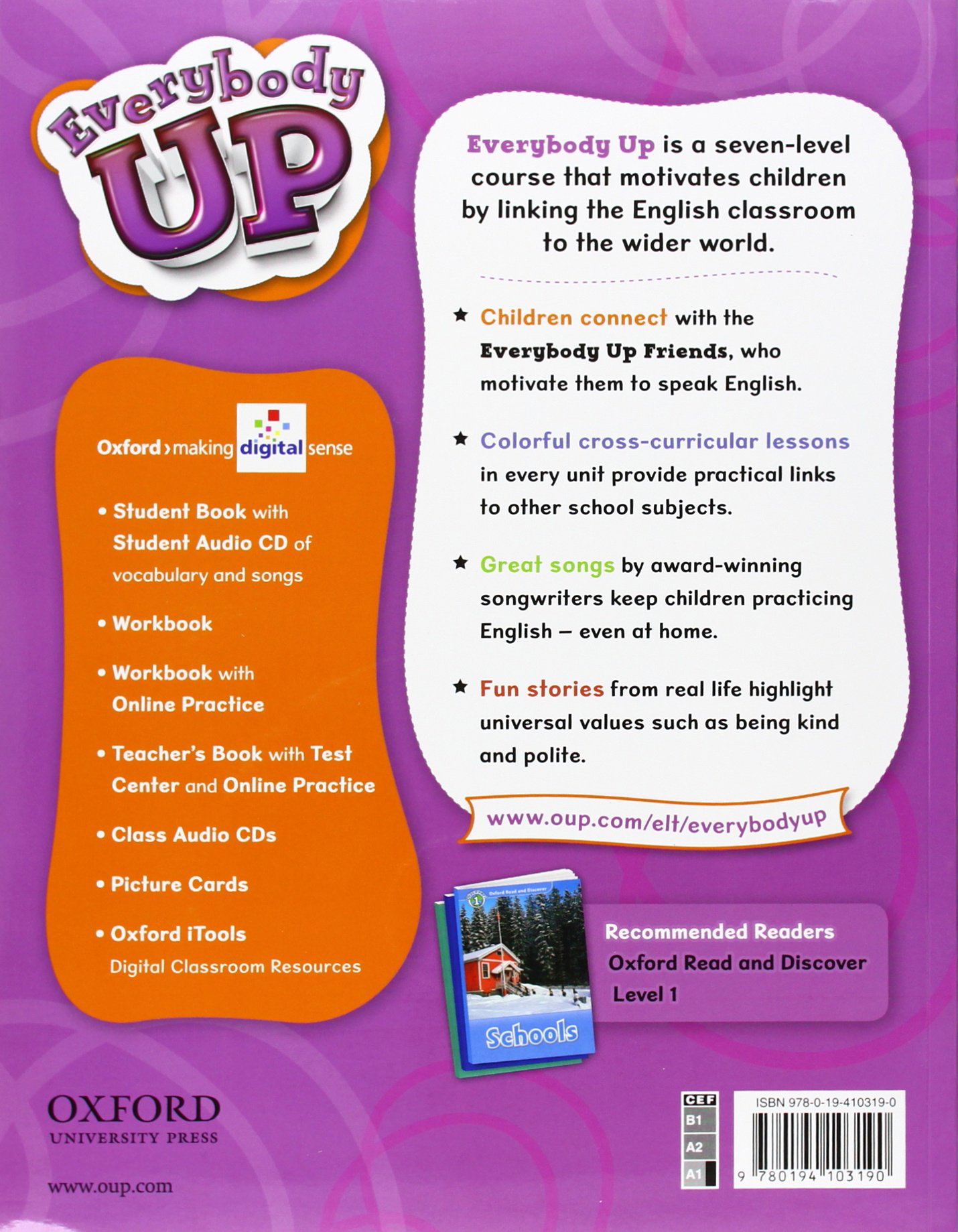Everybody Up 1 Student Book with Audio CD Pack - FAHASA.COM