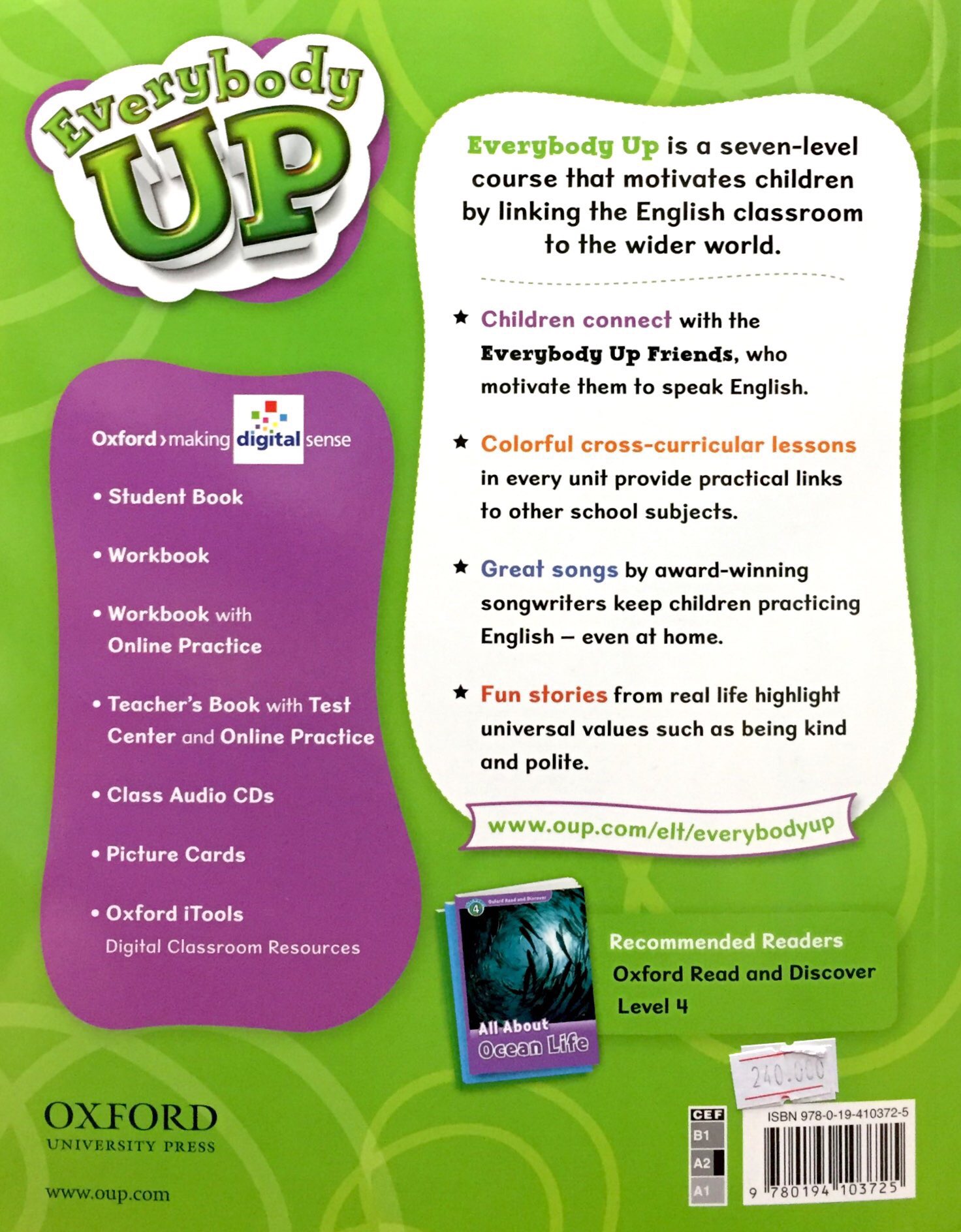Everybody Up 4 Student Book - FAHASA.COM