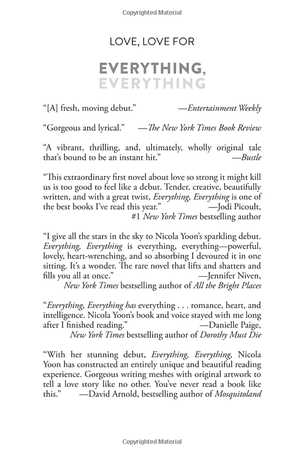 Everything, Everything Movie Tie-in Edition