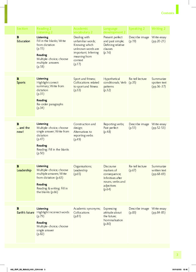 Expert Pearson Test Of English Academic B2 Coursebook And MyEnglishLab ...