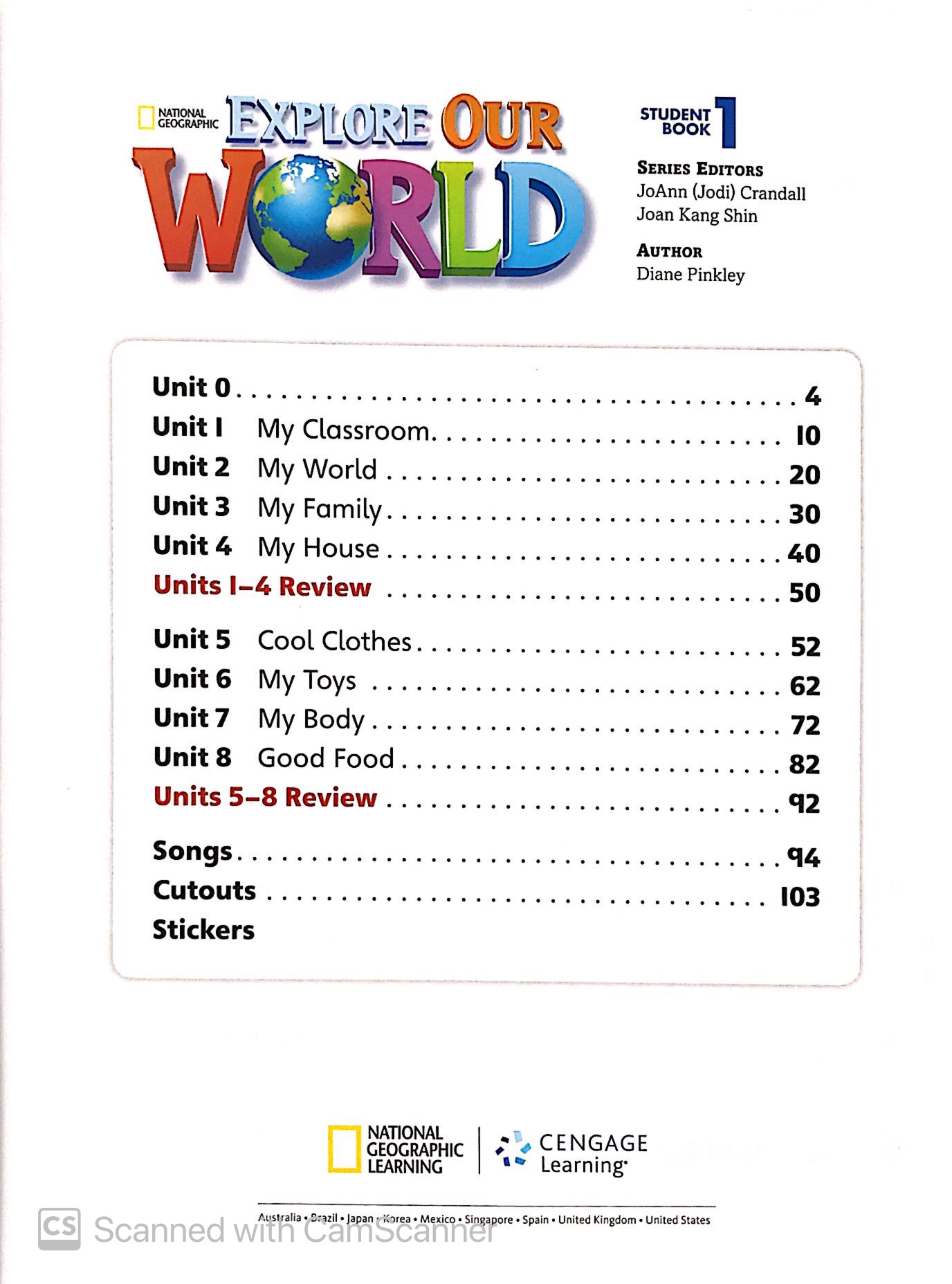 Explorer Our World 1 Student Book - FAHASA.COM