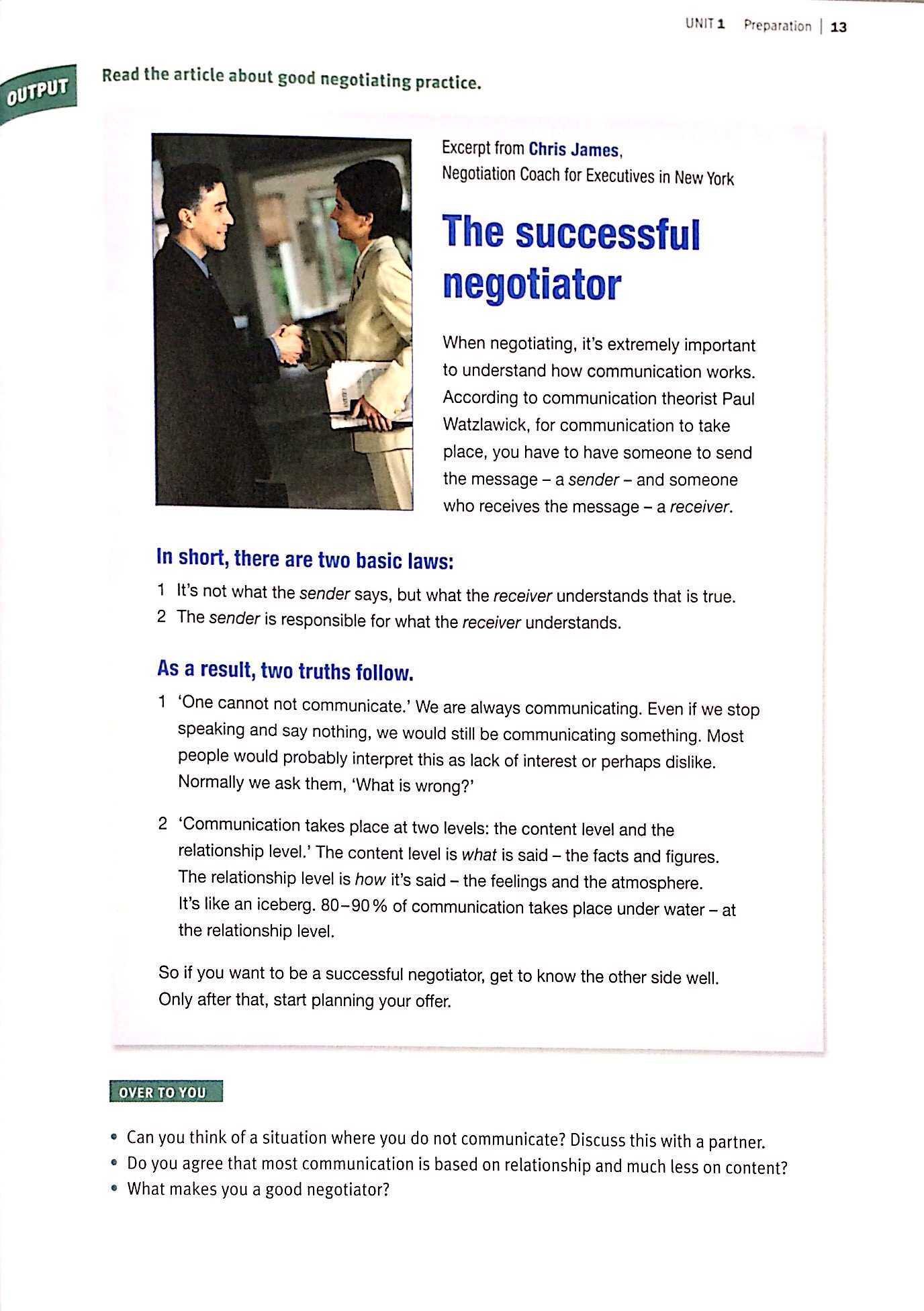 Express Work Skills English for Negotiating Student’s Book and MultiROM