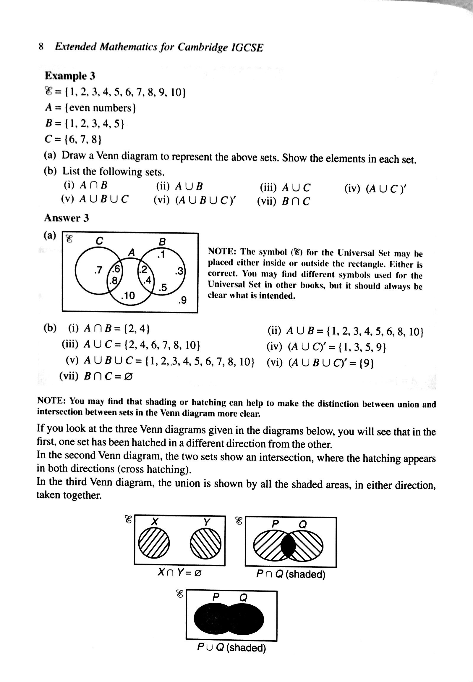 Extended Mathematics for Cambridge IGCSE