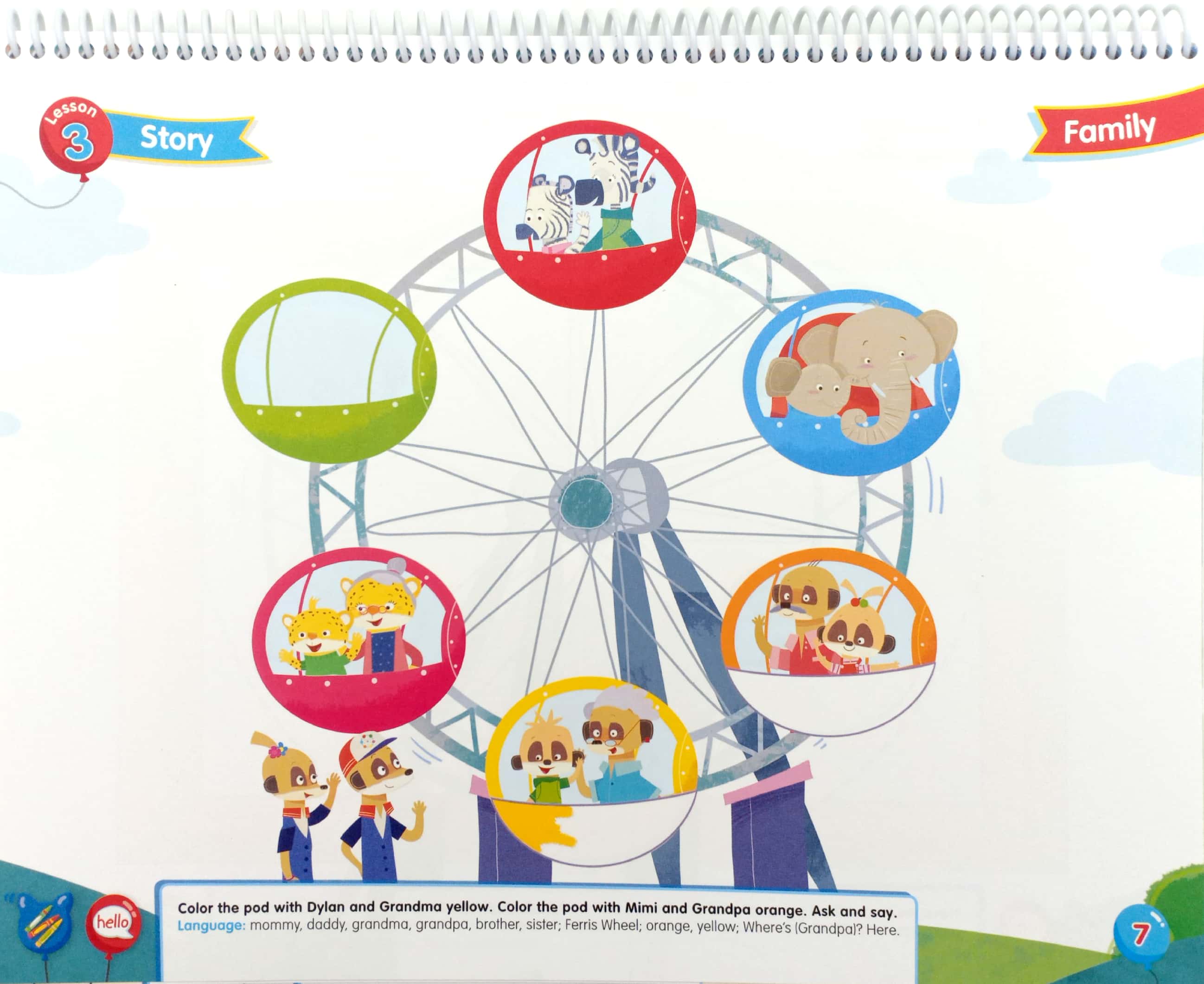 Ferris Wheel Level 1 Activity Book - FAHASA.COM
