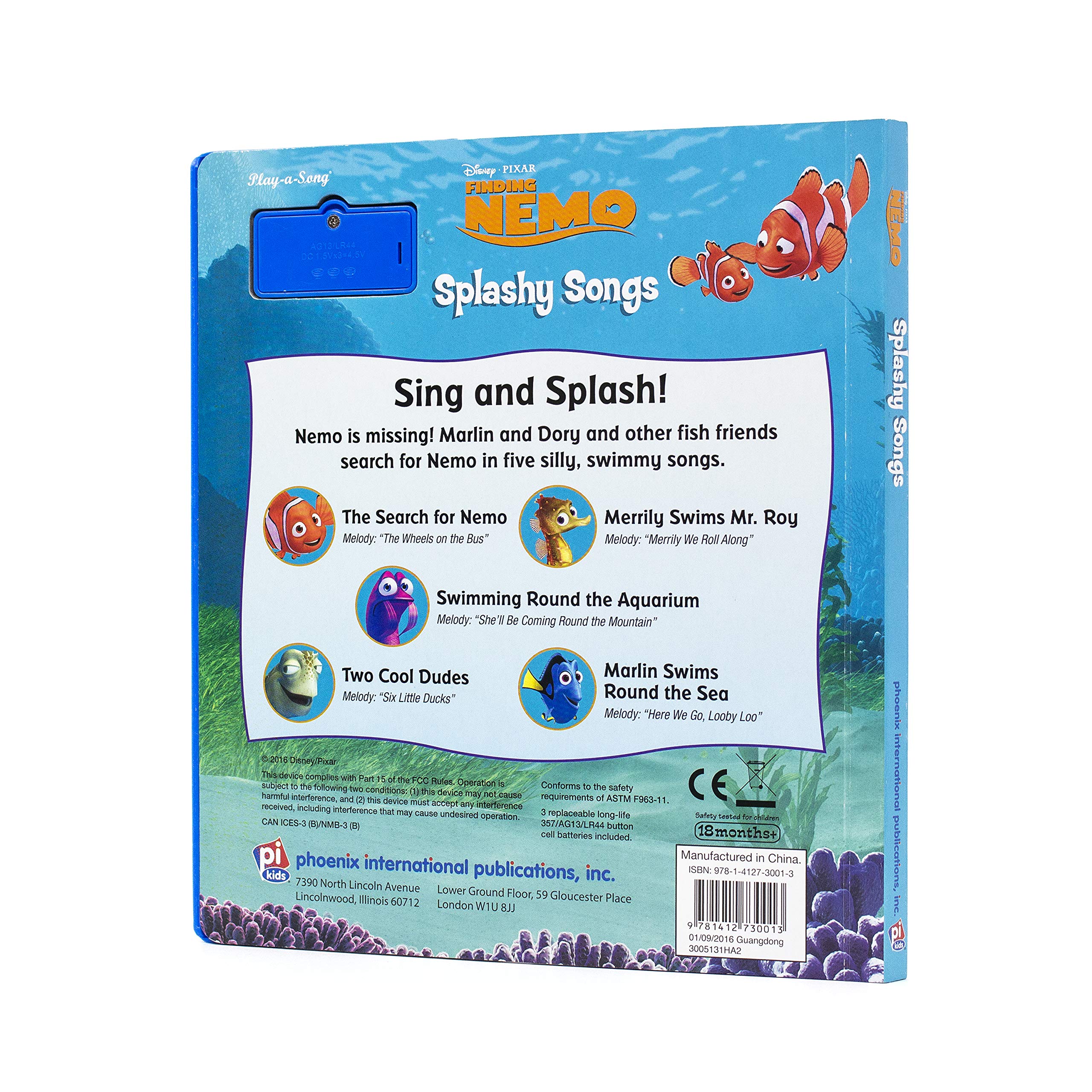 Finding Nemo Splashy Songs