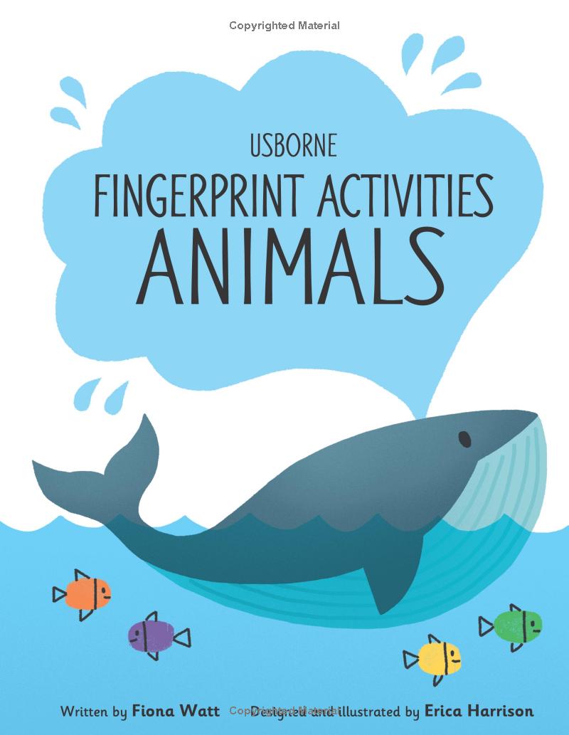 Fingerprint Activities: Animals - FAHASA.COM