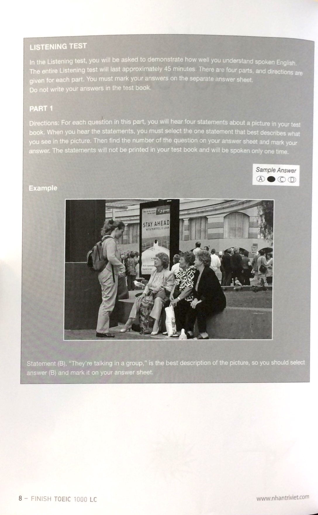 Sách Finish Toeic 1000 LC Listening Comprehension (+CD) - FAHASA.COM