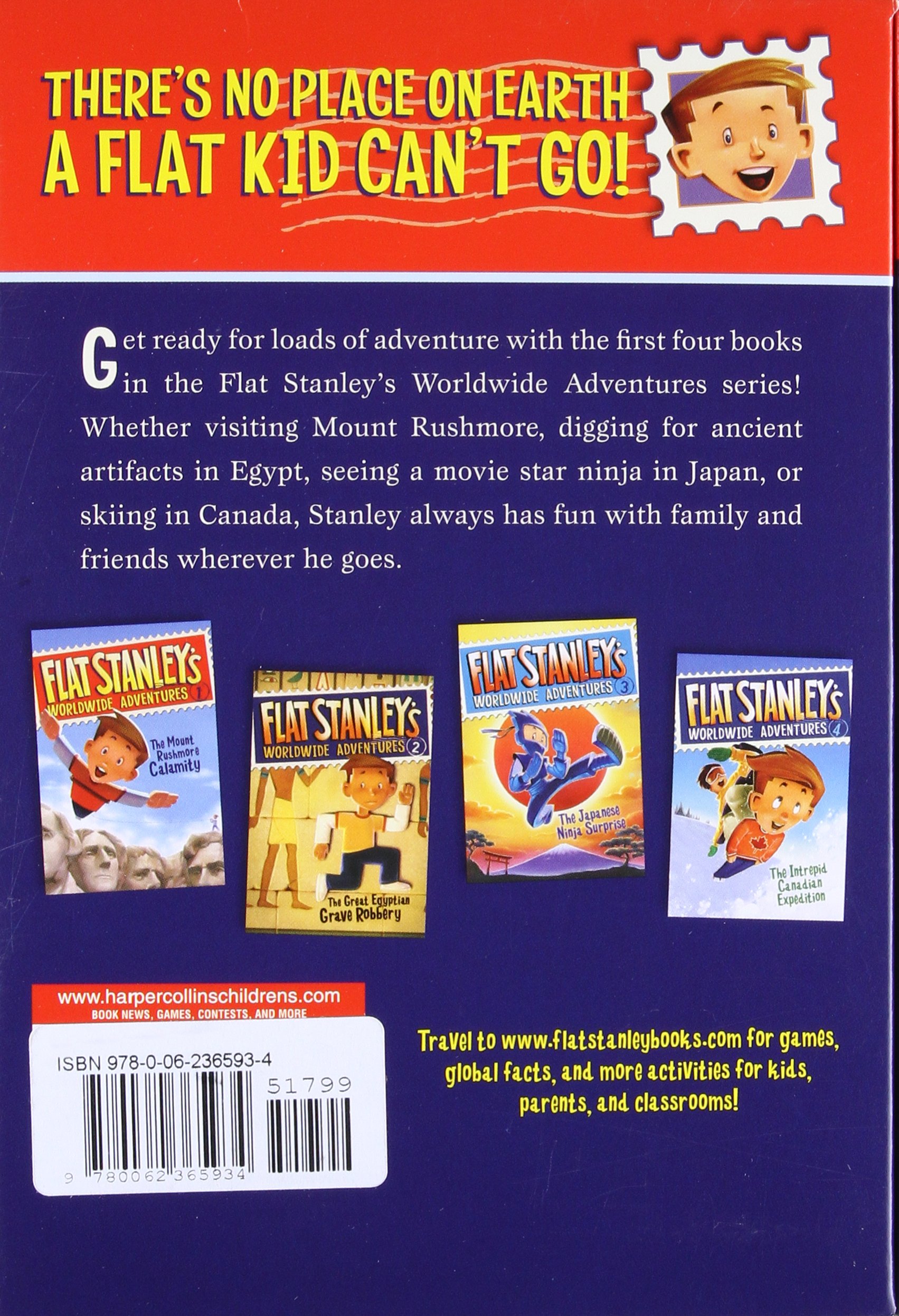 Flat Stanley's Worldwide Adventures #1-4