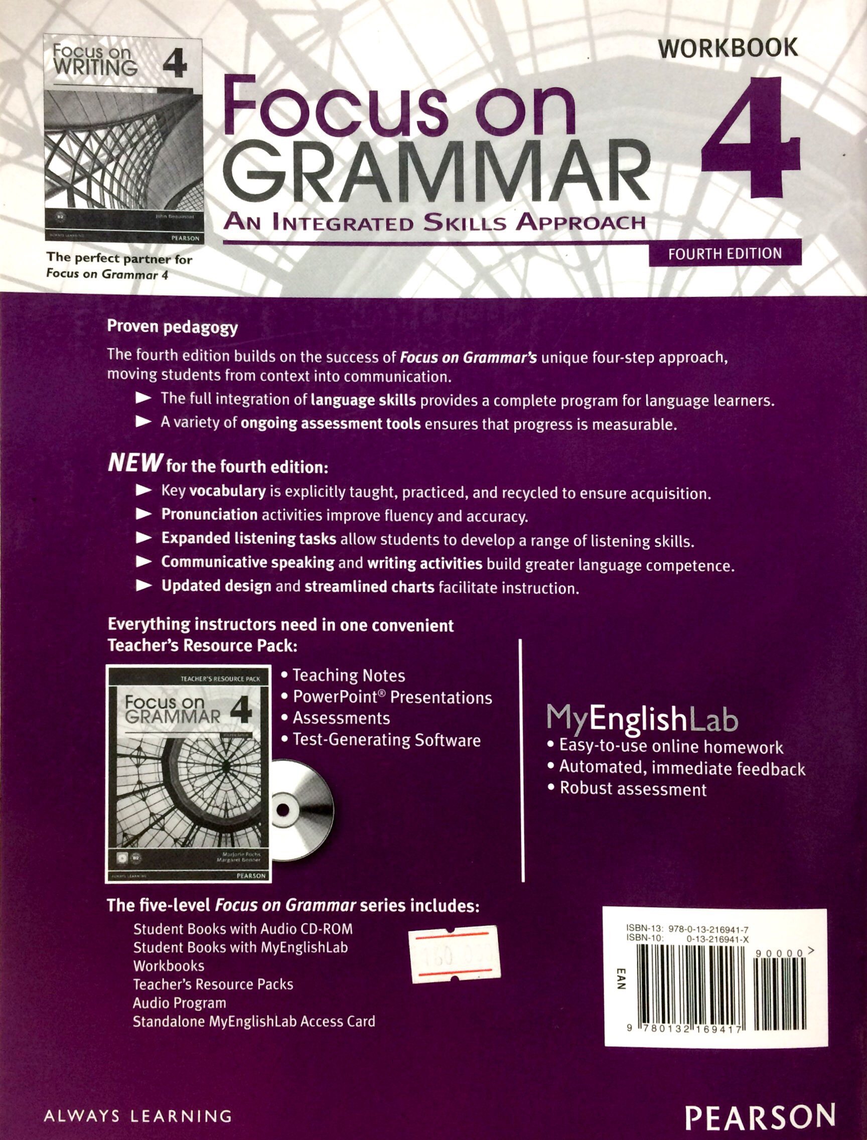 Focus on Grammar 4 Workbook