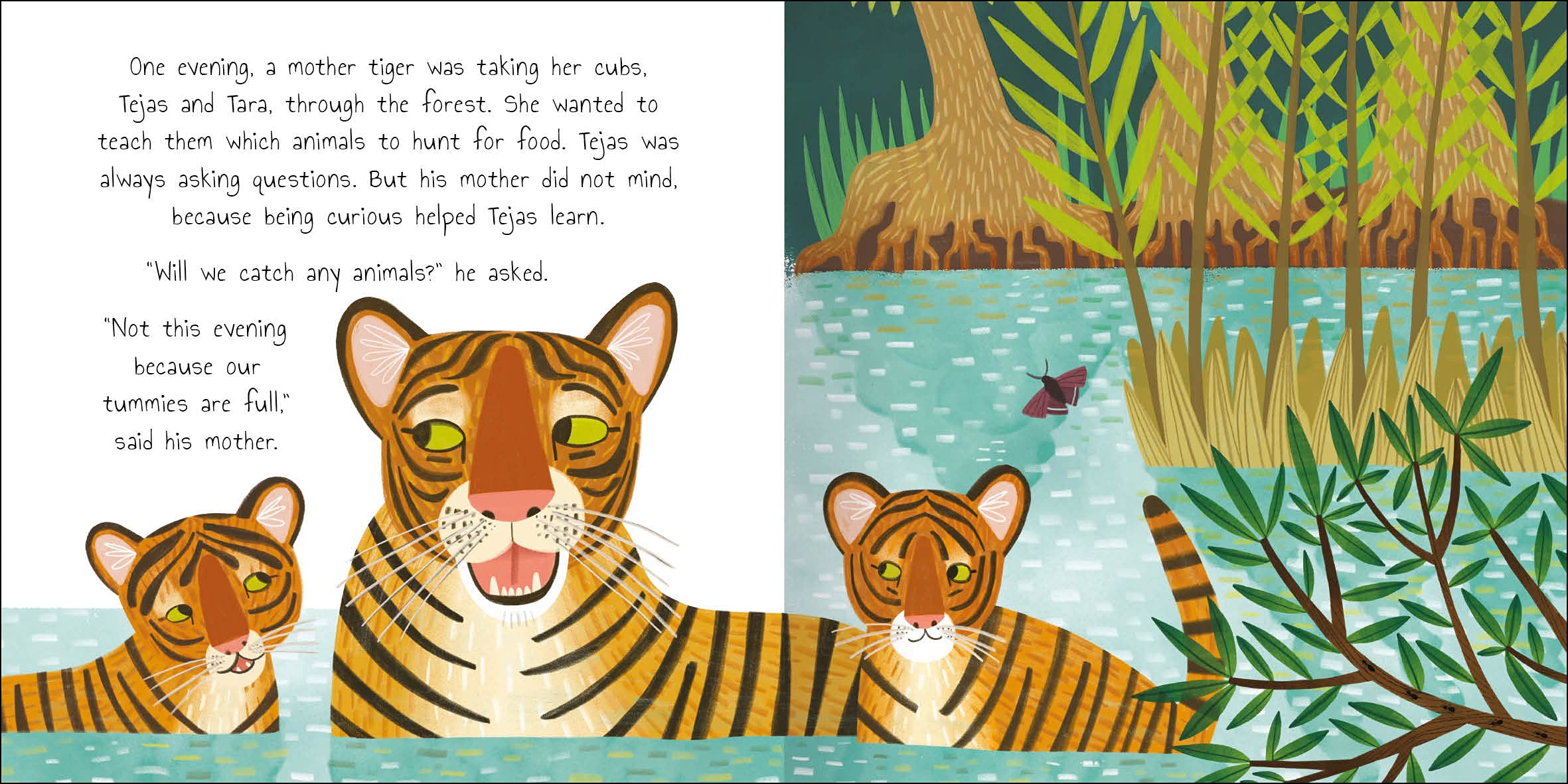 Forest Tales: The Curious Tiger - FAHASA.COM