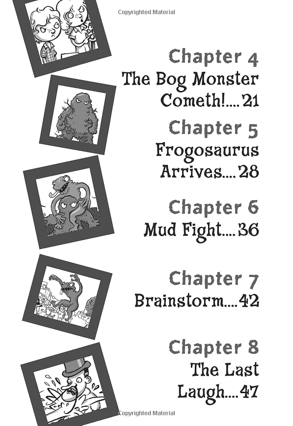 Frogosaurus vs. the Bog Monster