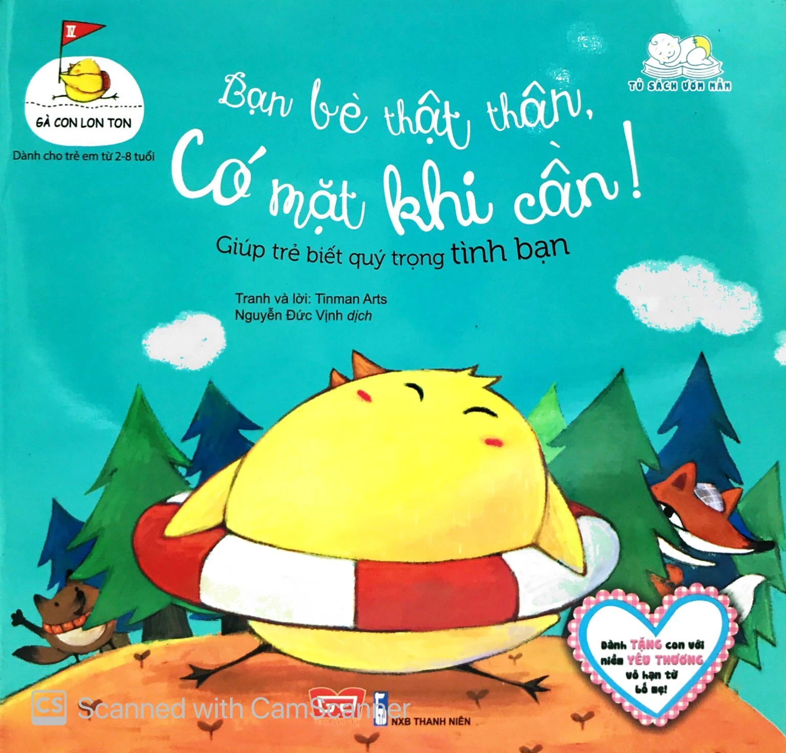 Sách Gà Con Lon Ton - Bạn Bè Thật Thân, Có Mặt Khi Cần! Giúp Trẻ Biết ...