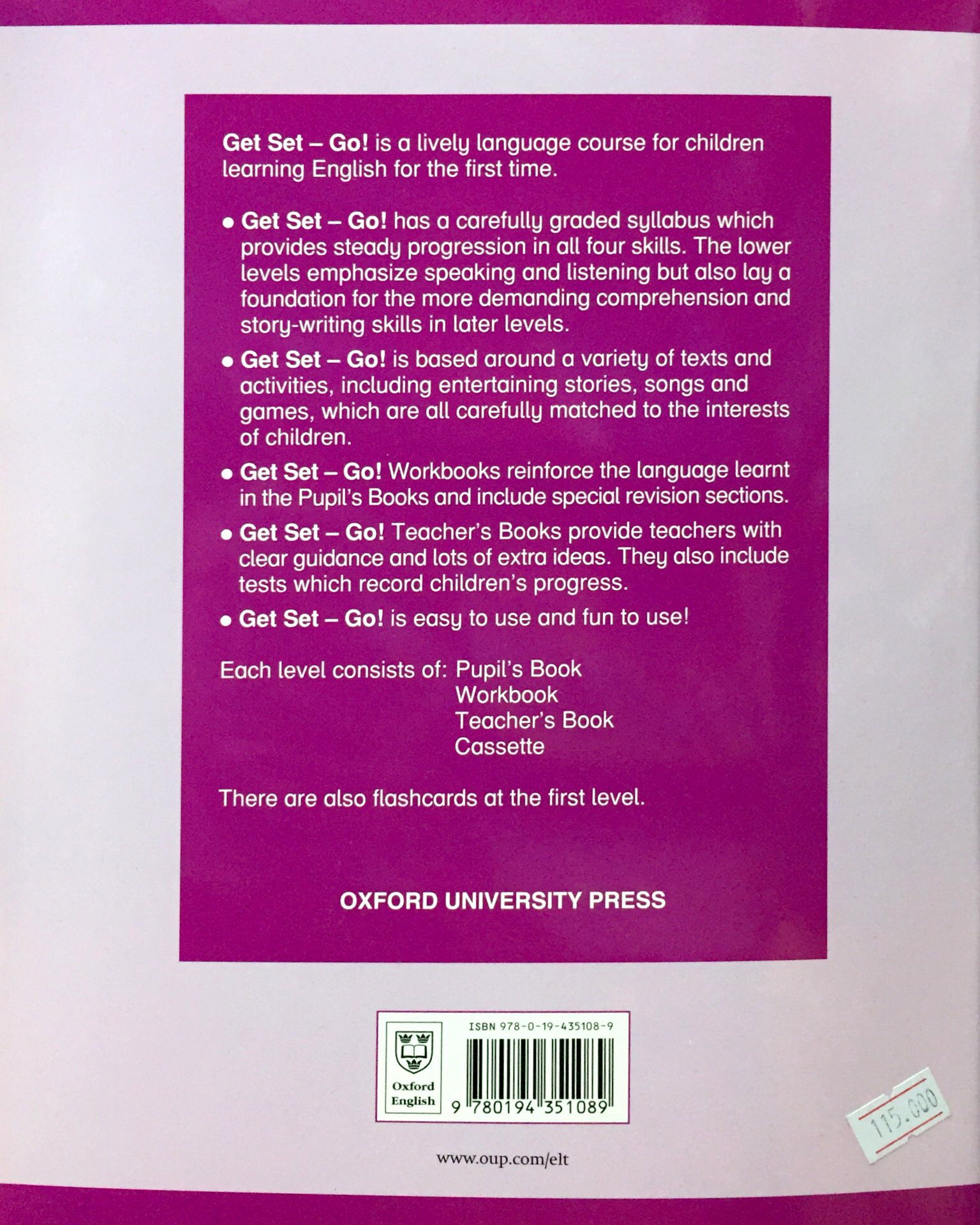 Get Set Go! 4: Pupil's Book - FAHASA.COM