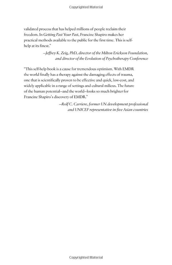 Getting Past Your Past