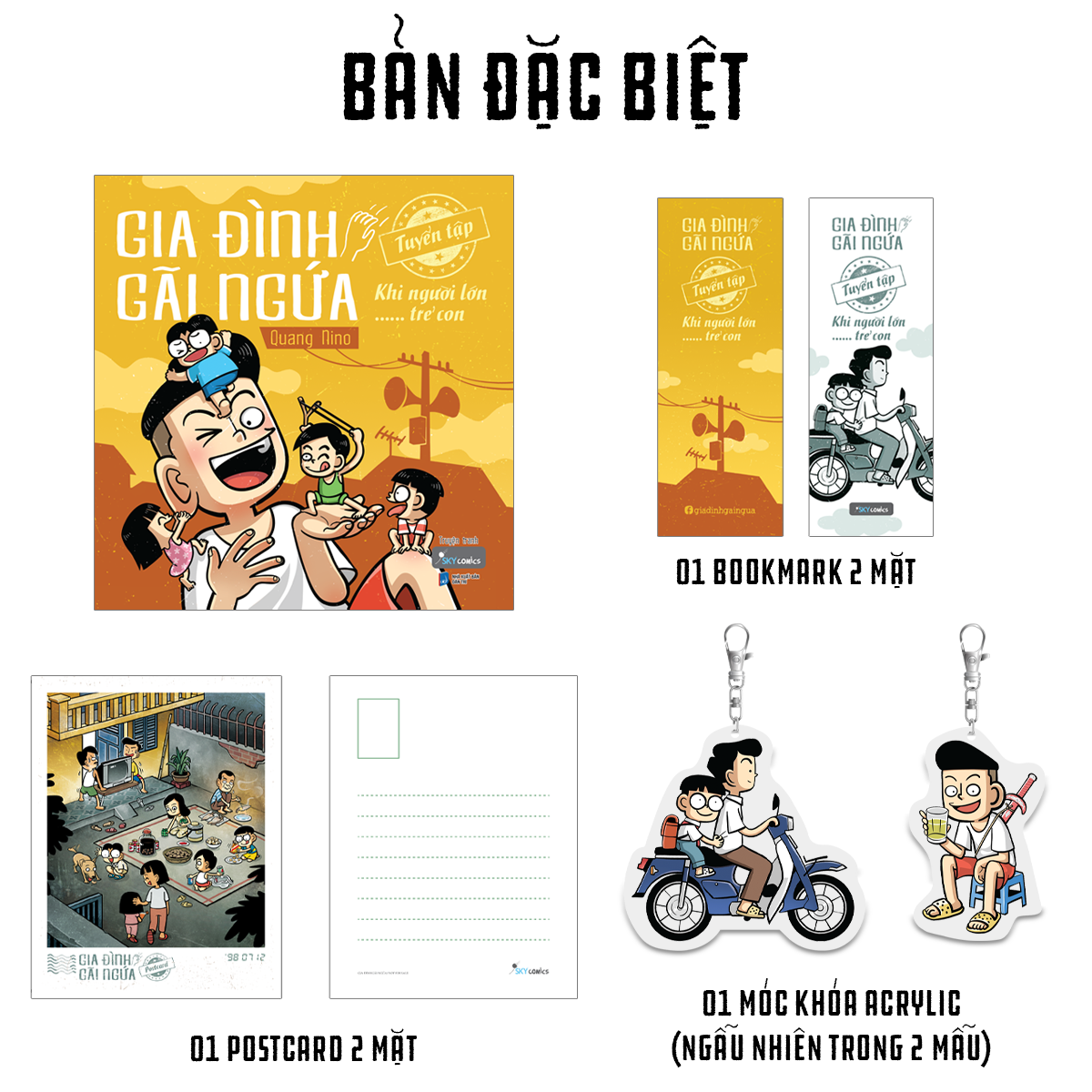 Truyện Tranh Gia Đình Gãi Ngứa - Tuyển Tập Khi Người Lớn …… Trẻ C - FAHASA.COM