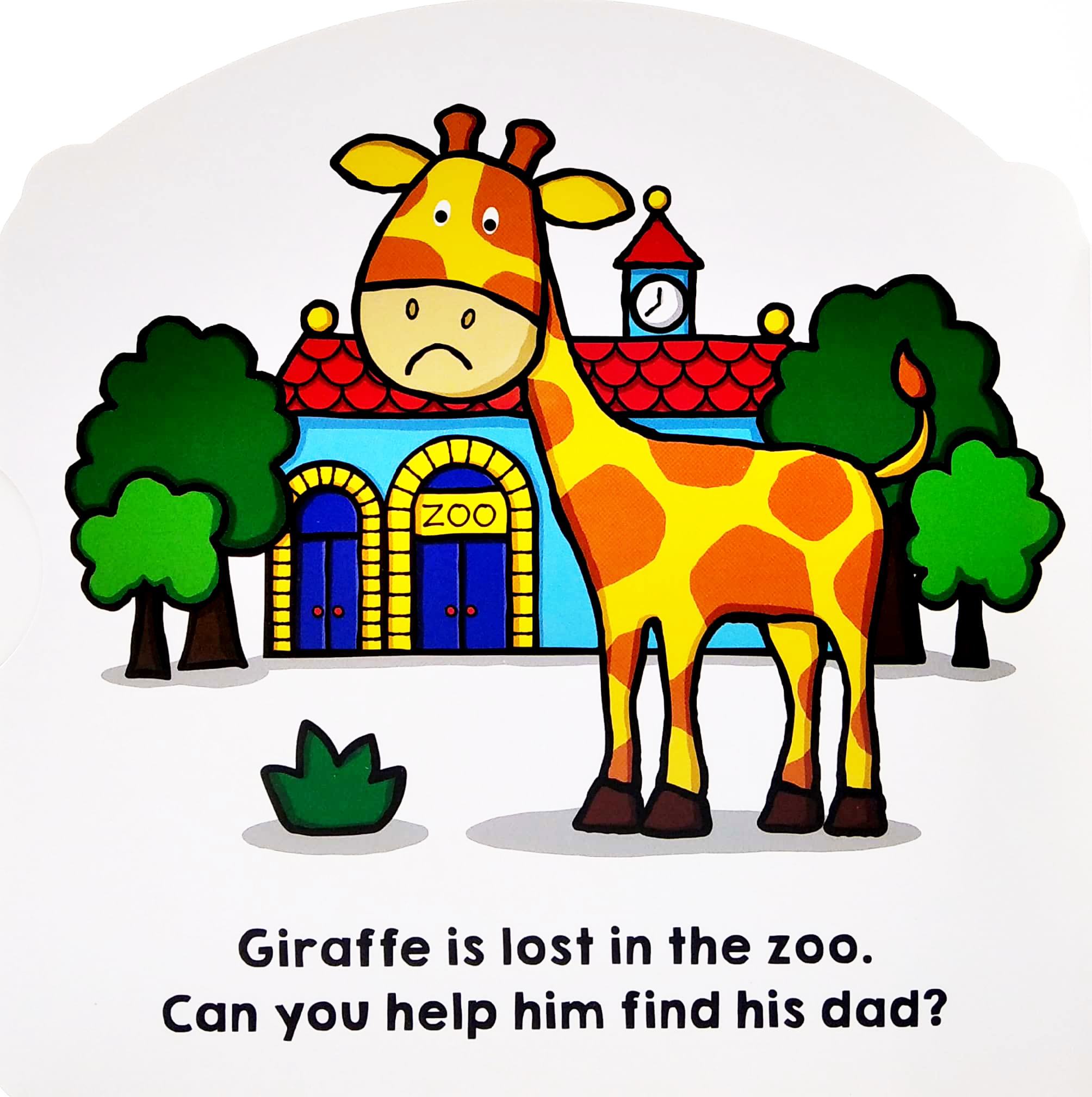 Giraffe Is Lost: An Animal Search-And-Find Book - FAHASA.COM