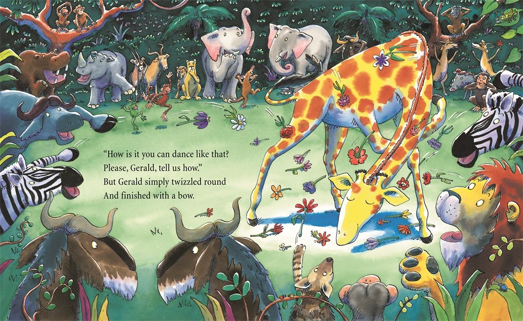 Giraffes Can't Dance Board Book