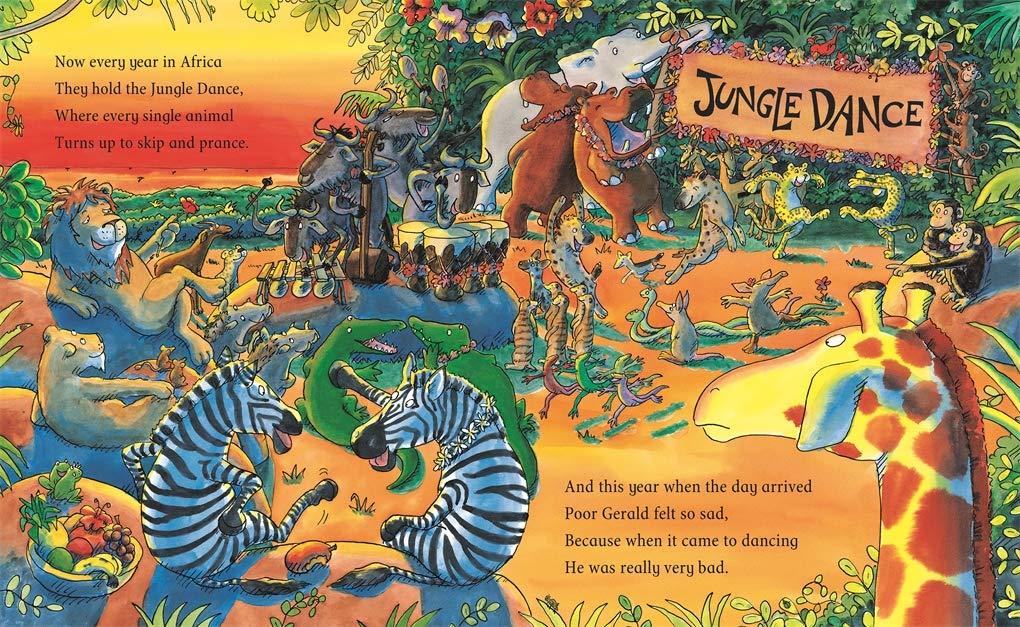 Giraffes Can't Dance Board Book