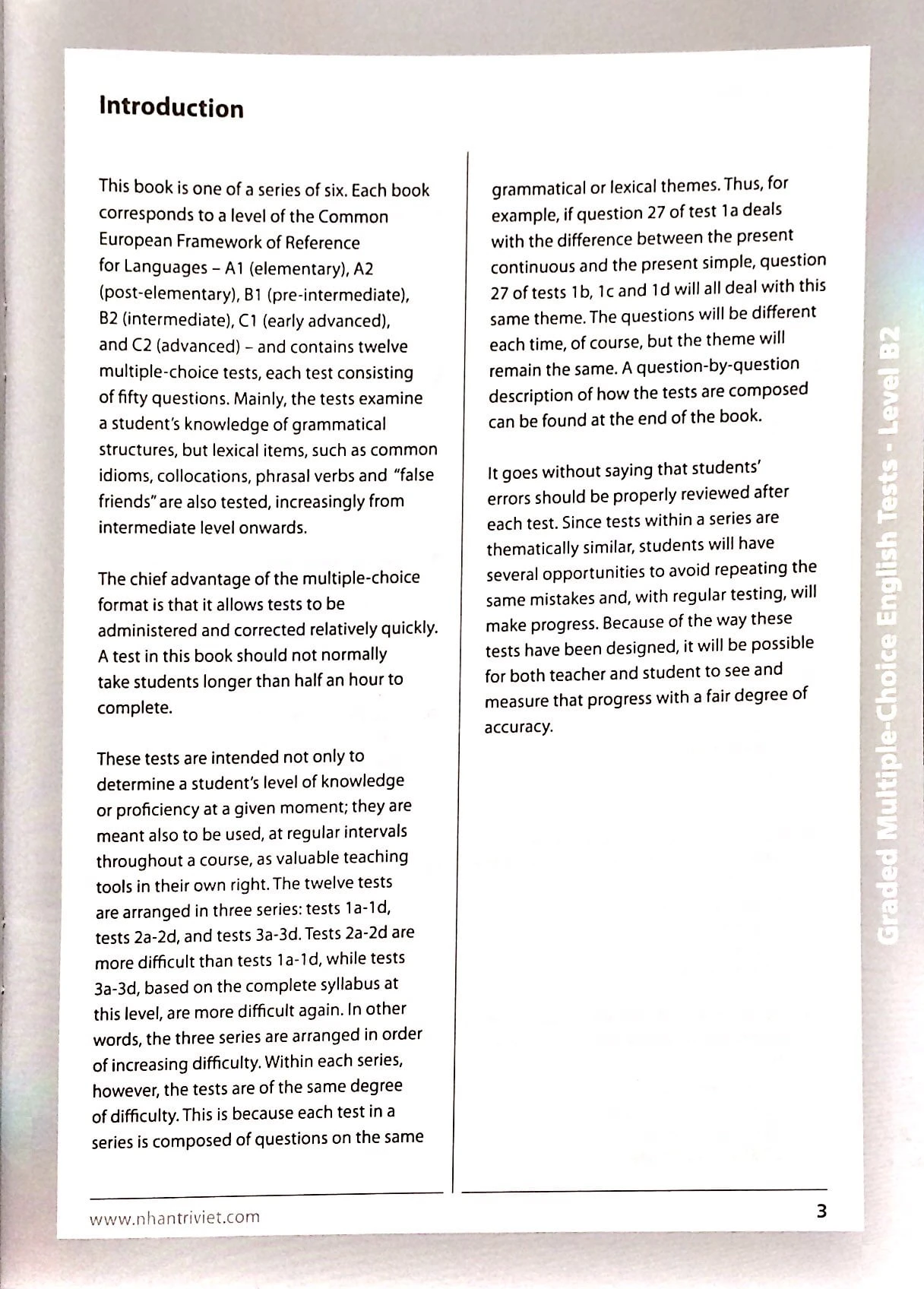 Graded Multiple - Choice English Test Level B2 Không CD PDF - YDS.EDU.VN