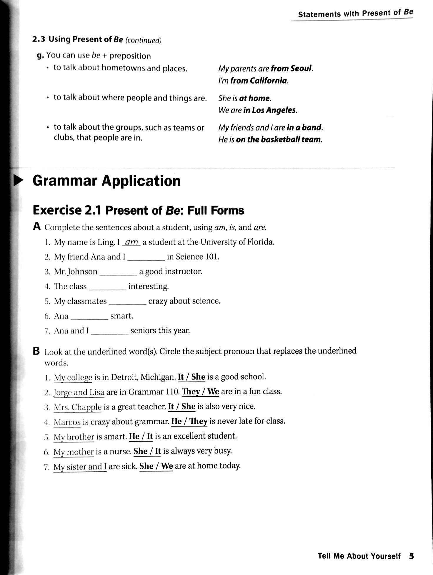 Grammar and Beyond Level 1 Student's Book: 1