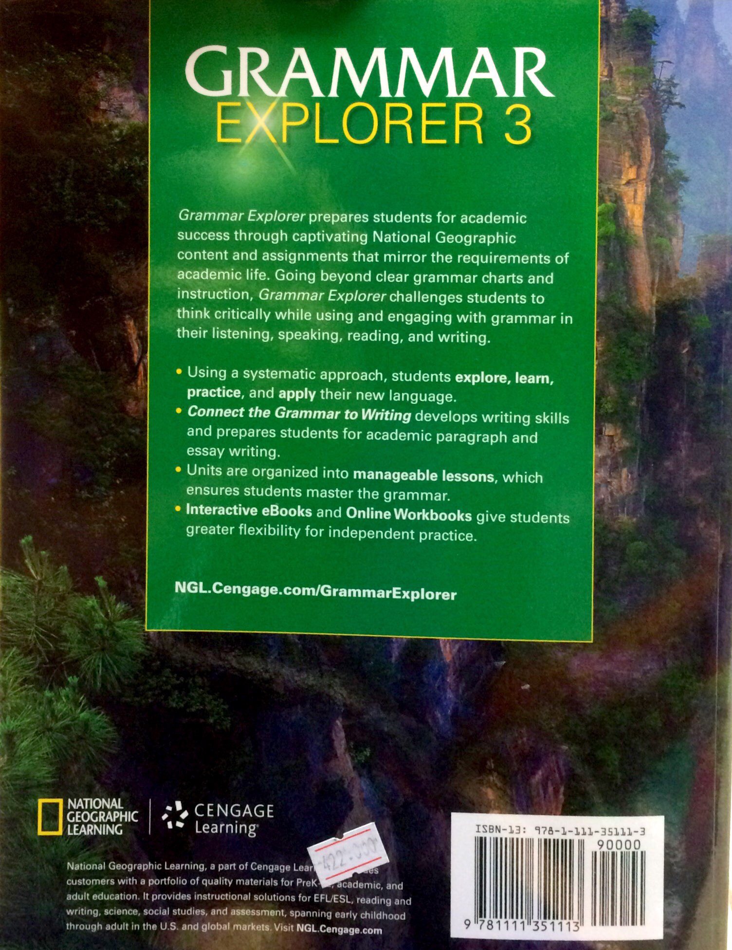 Grammar Explorer 3 Student Book - FAHASA.COM