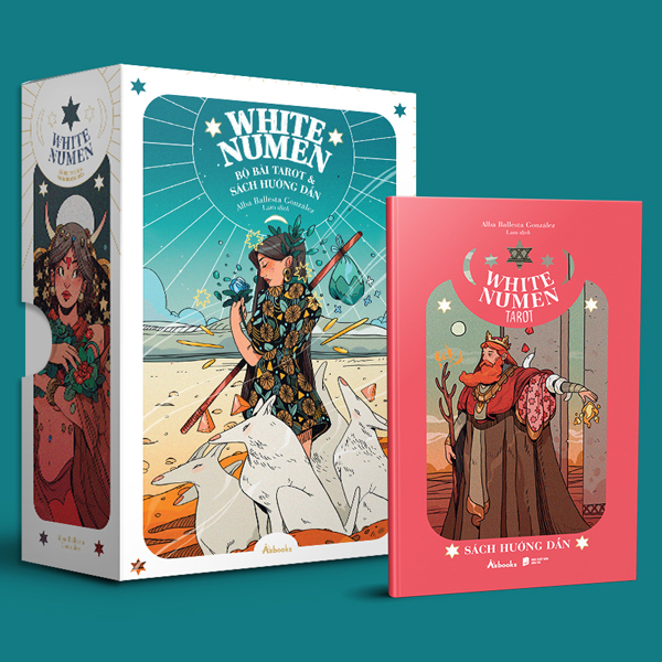 Sách Boxset White Numen Tarot (Bộ Bài + Sách Hướng Dẫn) - FAHASA.COM