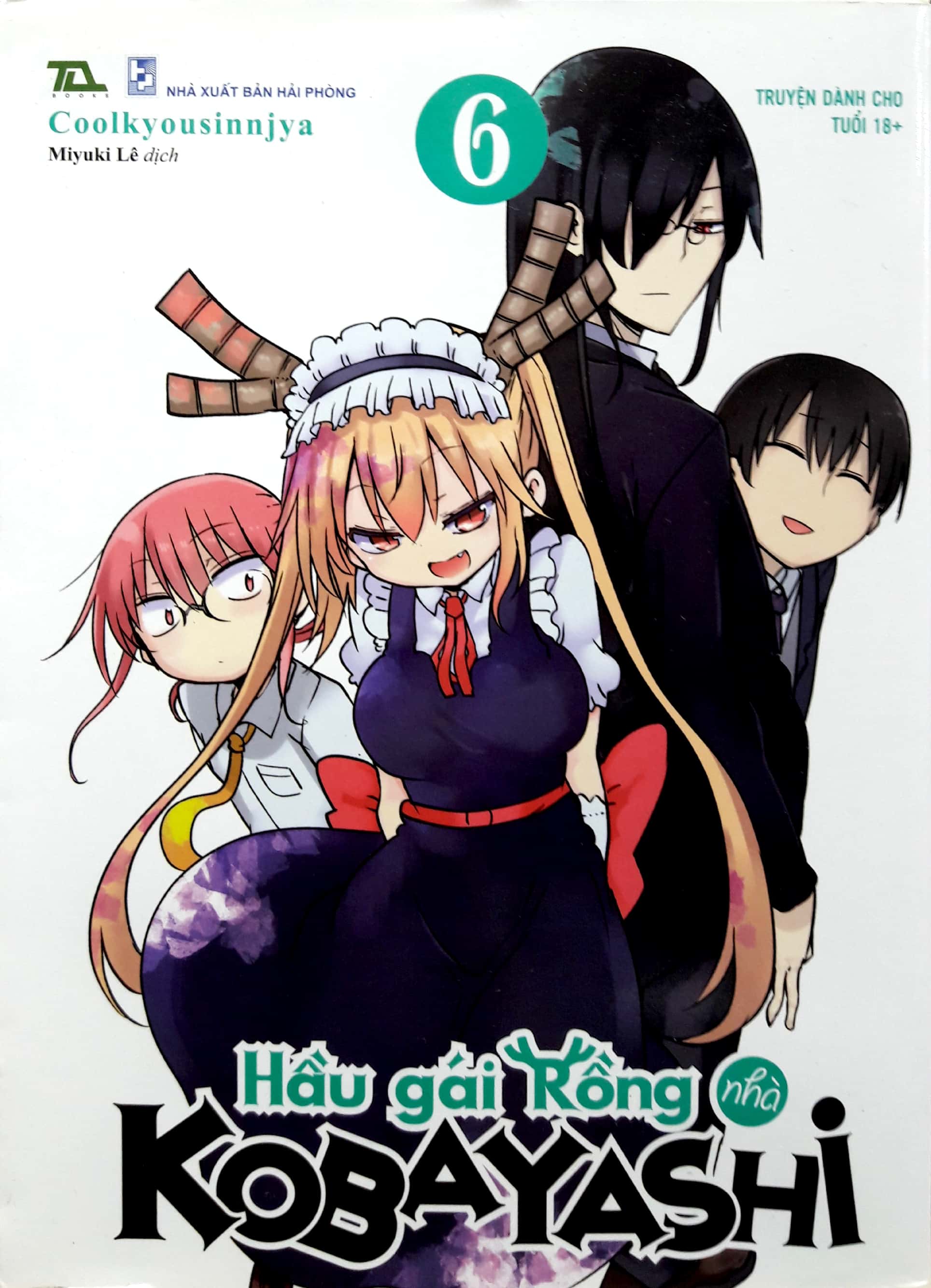 Truyện Tranh Hầu Gái Rồng Nhà Kobayashi - Tập 6 - FAHASA.COM