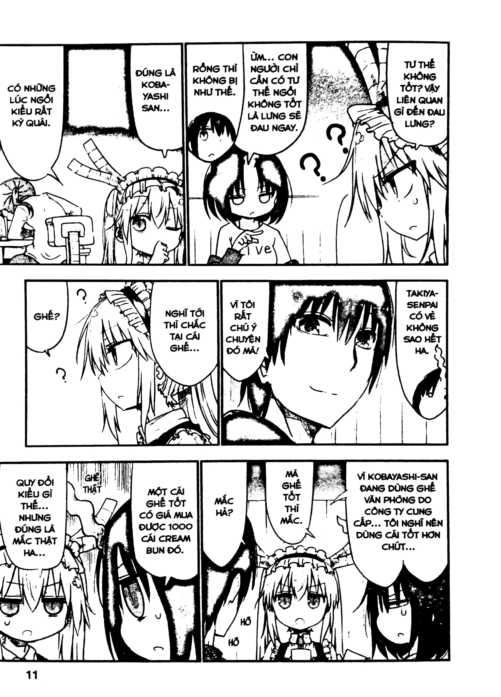 Truyện Tranh Hầu Gái Rồng Nhà Kobayashi - Tập 6 - FAHASA.COM